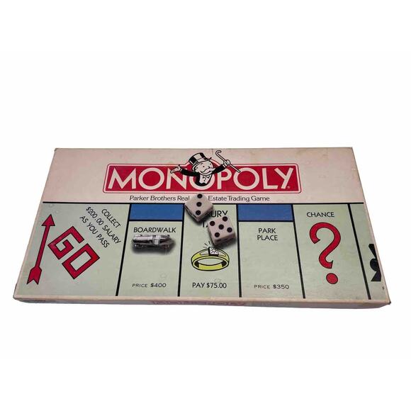 Parker Brothers | Games | Vintage Monopoly 985 Complete Classic Board ...
